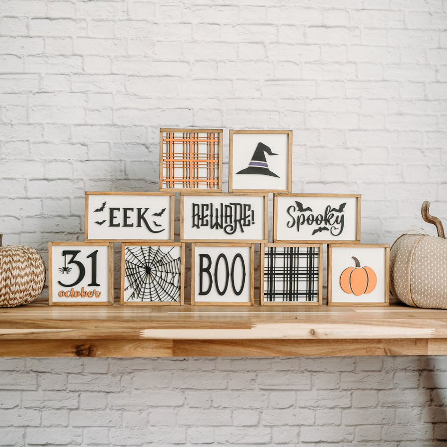 10 Reasons to Fall in Love with our Halloween Mini Signs — The Handmade ...