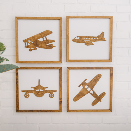 Airplane Sign | Airplane Room Decor – The Handmade Sign Co.