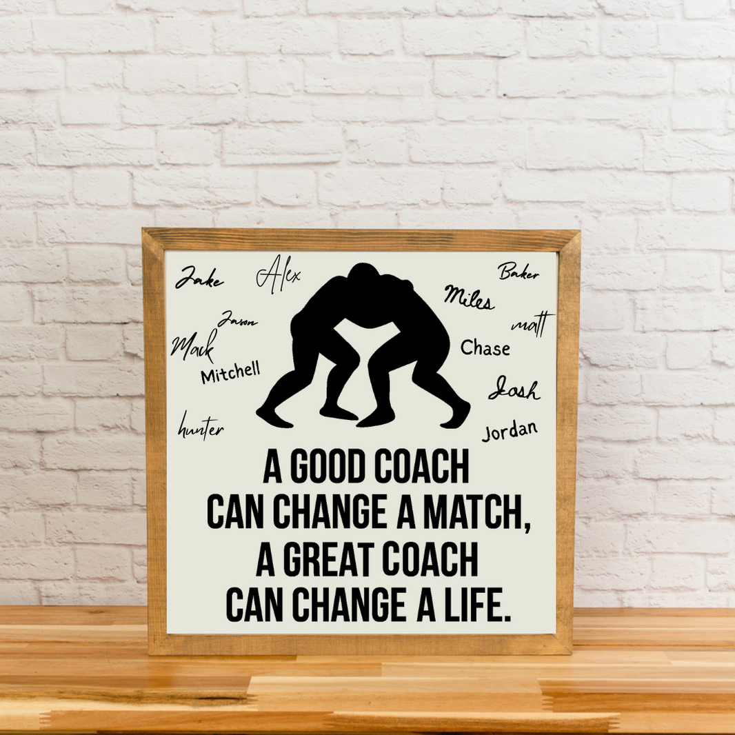 Coach Appreciation – The Handmade Sign Co.