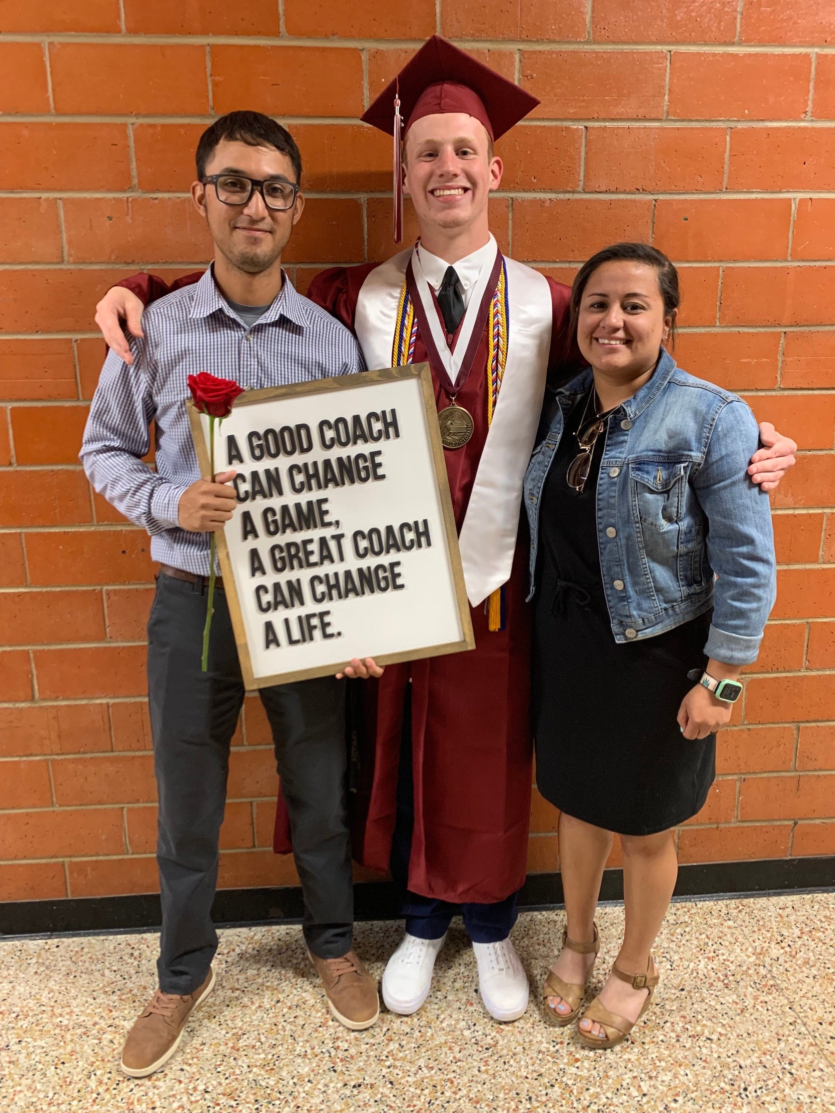 Coach Quote Sign | 17x21 Wood Sign | Coach Gift – The Handmade Sign Co.