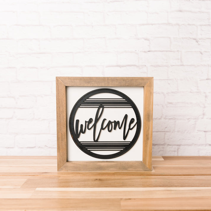 Interchangeable Circle Sign – The Handmade Sign Co.