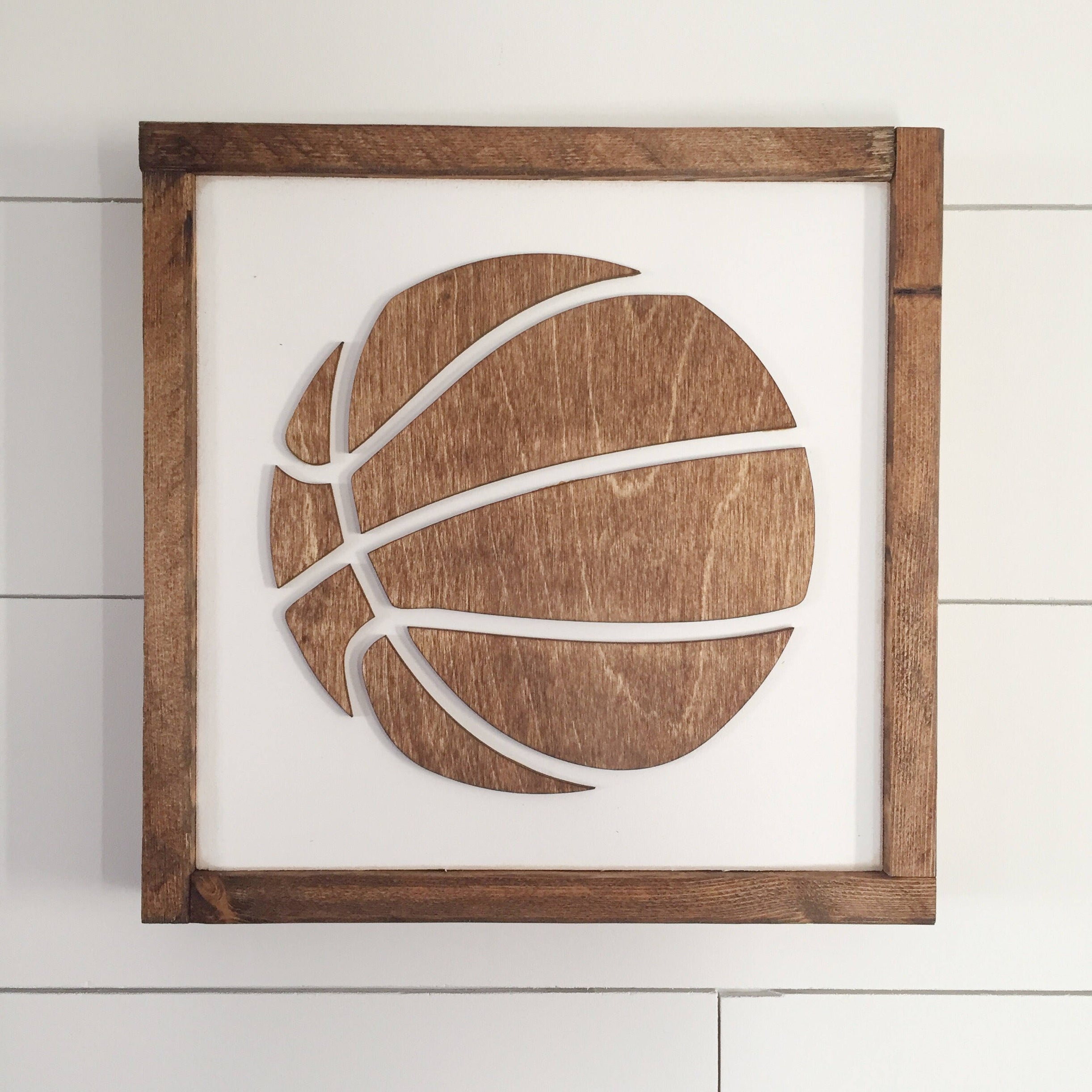 Sports Sign | 11x11 inch Wood Sign — The Handmade Sign Co.