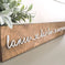 Personalized First Names Sign – The Handmade Sign Co.
